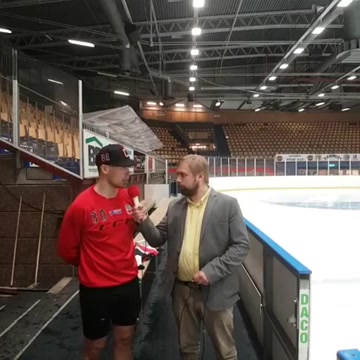 Carl Holmberg efter förlusten mot Halmstad